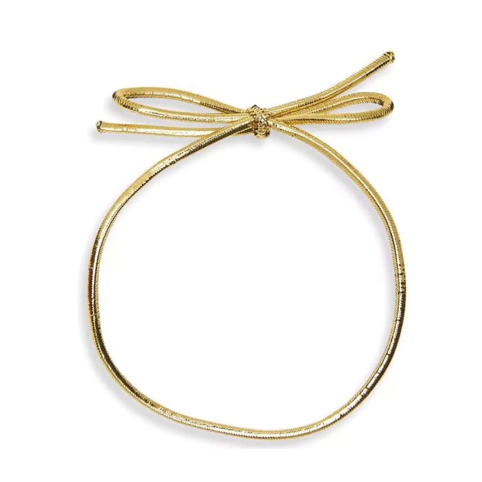 Gold Stretch Ribbon – Macadons