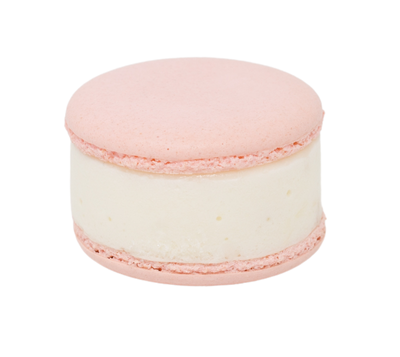 Lychee Ice Cream Macaron – Macadons