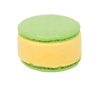 Mango Ice Cream Macaron – Macadons